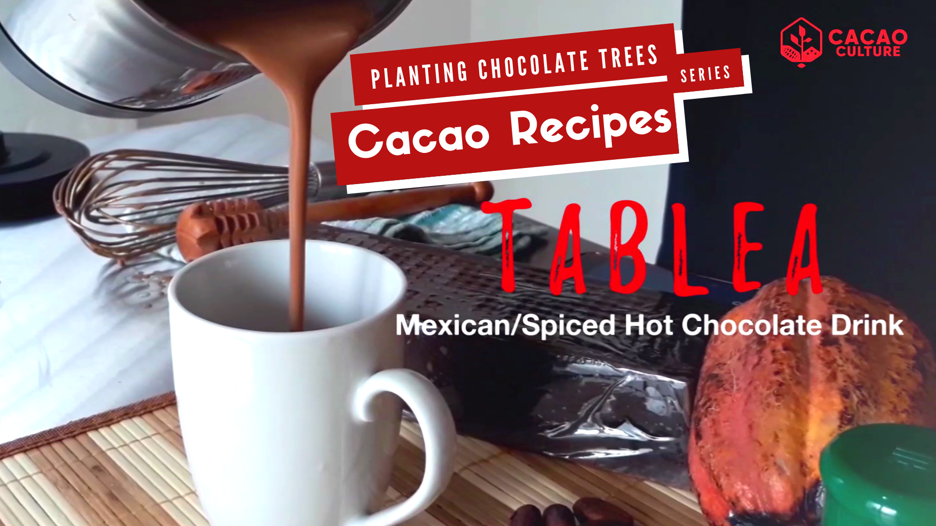 Tablea Recipe Mexican Hot Chocolate | Cacao Culture Recipes