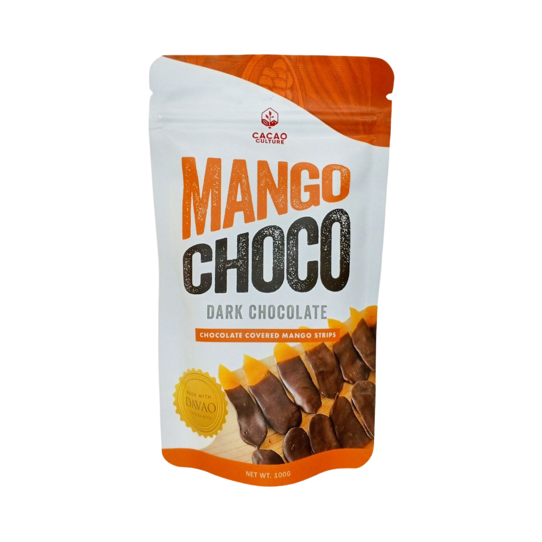 Cacao Culture - Dark Chocolate Covered Mango Strips 100G